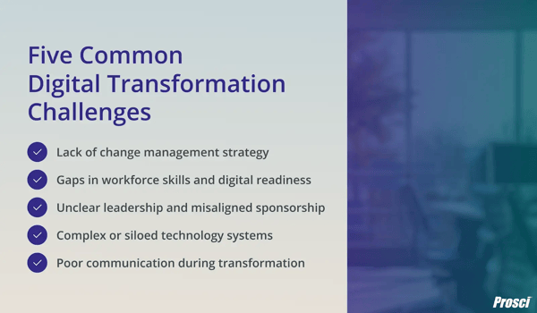 5 Digital Transformation Challenges and How to Overcome Them